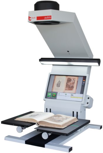 Escáner para libros Scan-V-Shape tamaño A2 y A1 - Escáner de Libros ...